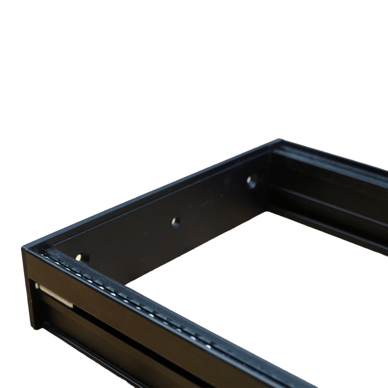 Side Brackets - 3U-ALU-STD-A-BLK | 100024